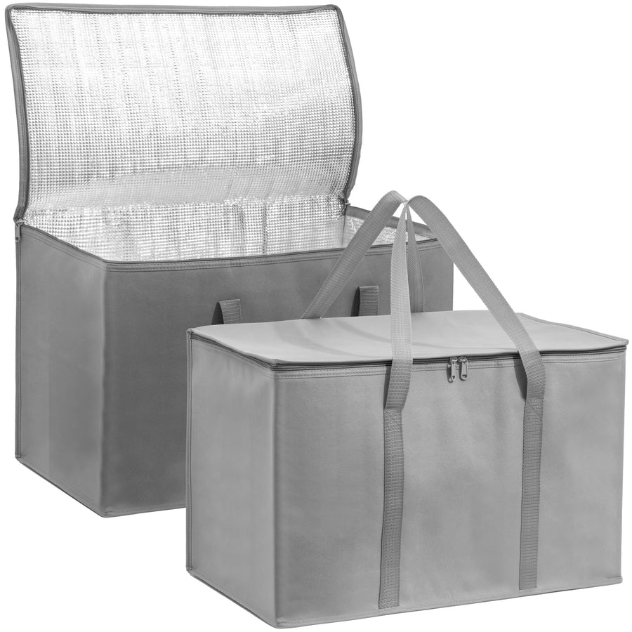 Insulated Food Delivery Bag, Reusable Grocery Carrier, Thermal Insulat ...